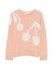 Свитер Bonpoint Cherry-intarsia sweater, размер 8 лет, розовый