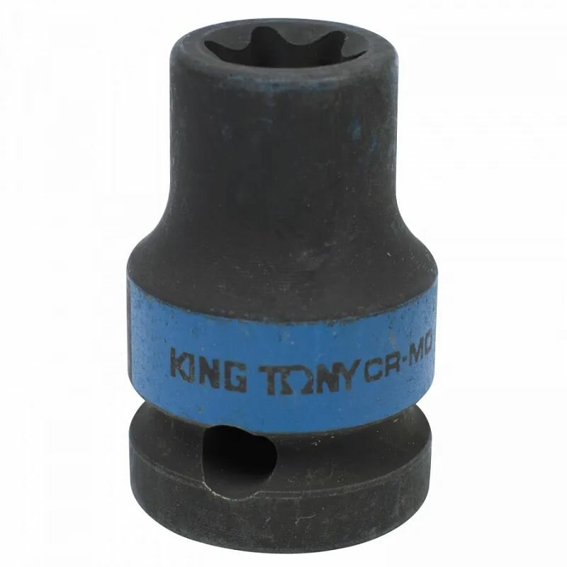 Головка торцевая ударная глубокая TORX Е-стандарт 3/4", E24, L 110 мм KING TONY 647524M