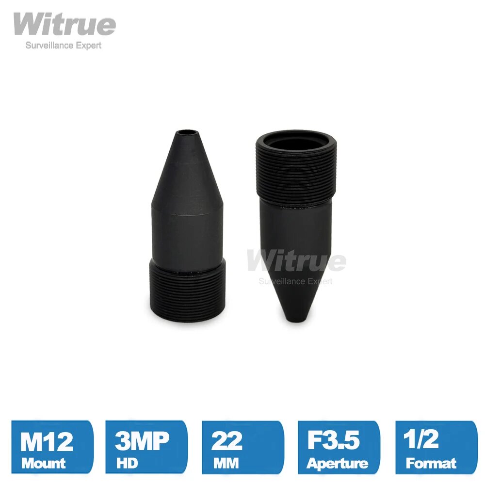 Witrue HD Pinhole объектив для видеонаблюдения 3Мп 22мм