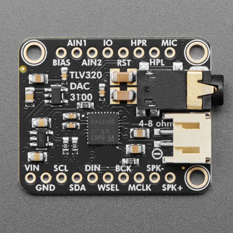 TLV320DAC3100 Стерео аудио ЦАП плата