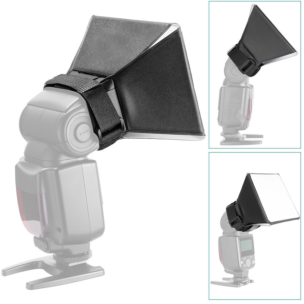 Универсальный складной флеш -софтбокс камера камера фото Speedlight Soft Box Intorry для аксессуаров