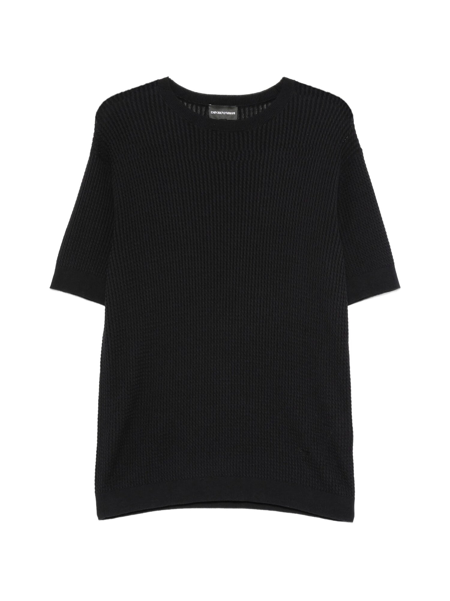 Свитер Waffle-knit short-sleeve sweater