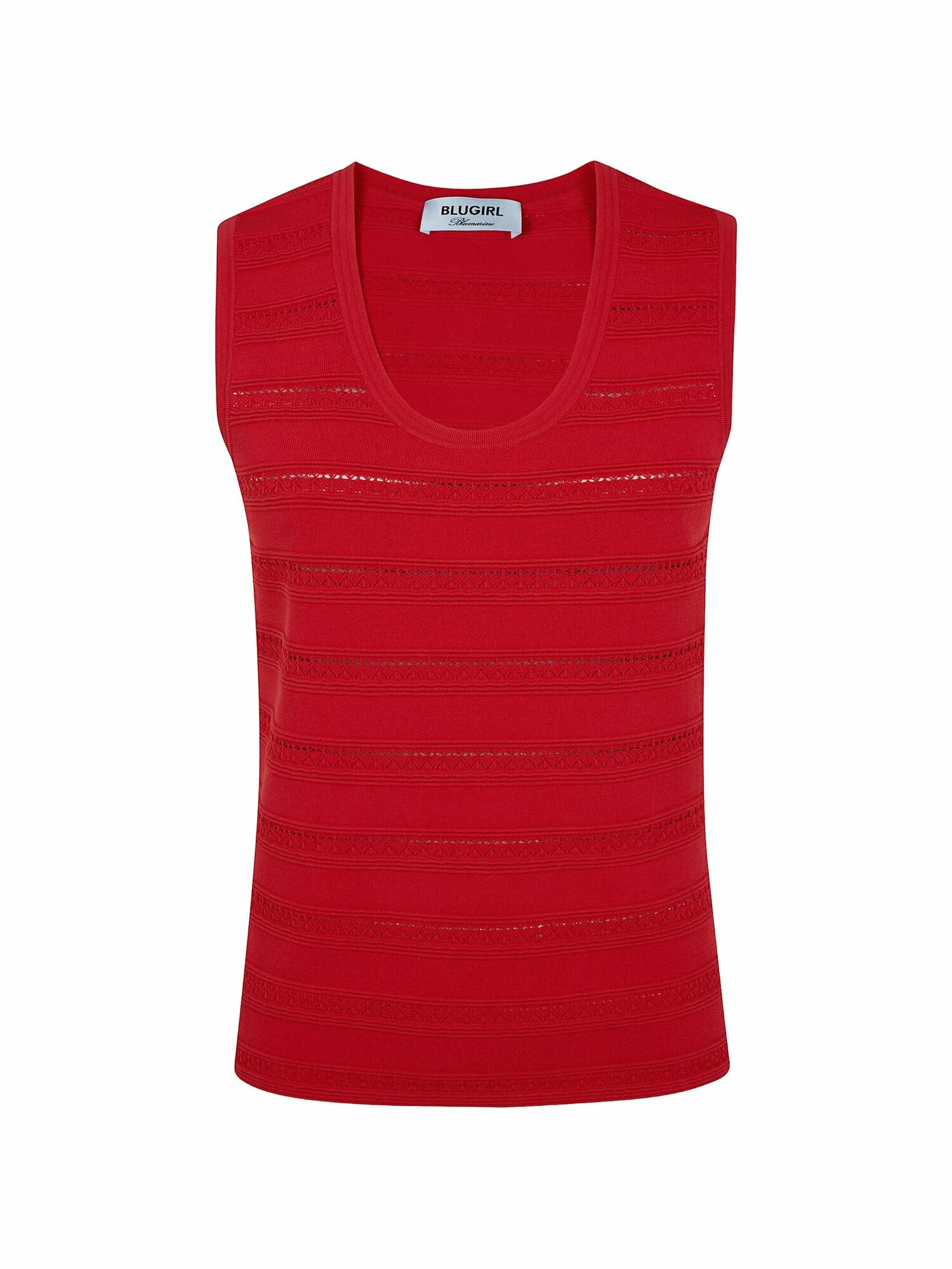 Топ Pointelle-knit sleeveless top