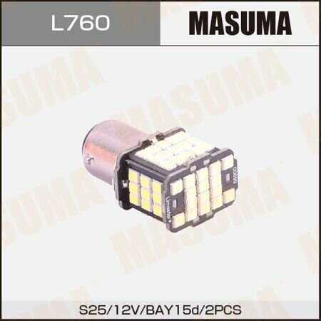 L760 Лампа светодиодная LED BAY15d 12V/21+5W SMD 1-2W