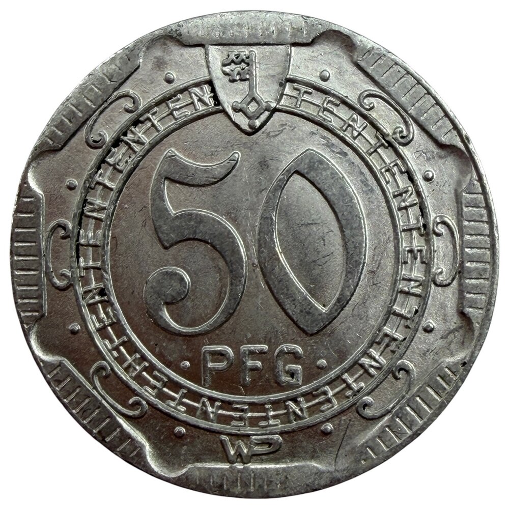 Германия, Веймарская республика, Зост 50 пфеннигов 1920 г.