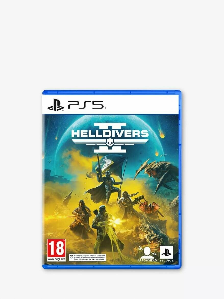 Игра для PlayStation 5 – Helldivers II, мультиплеер, русские субтитры