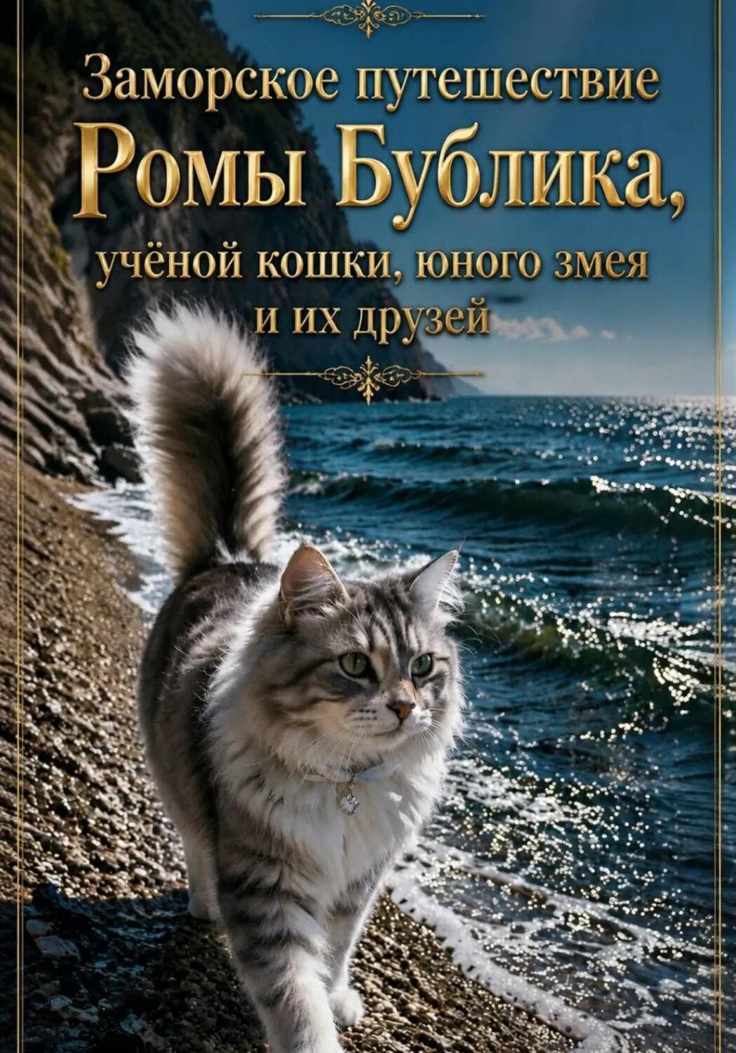Заморское путешествие Ромы Бублика, учёной кошки, юного змея и их друзей [Цифровая книга]