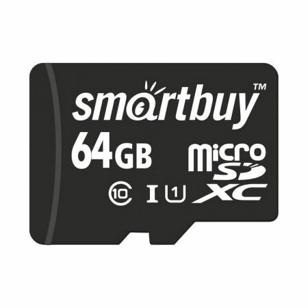 Карта Памяти micro SDXC 64Gb SmartBuy Class 10 UHS-I
