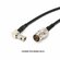 Кабель HD BNC - MicroBNC, 0.1 м, черный