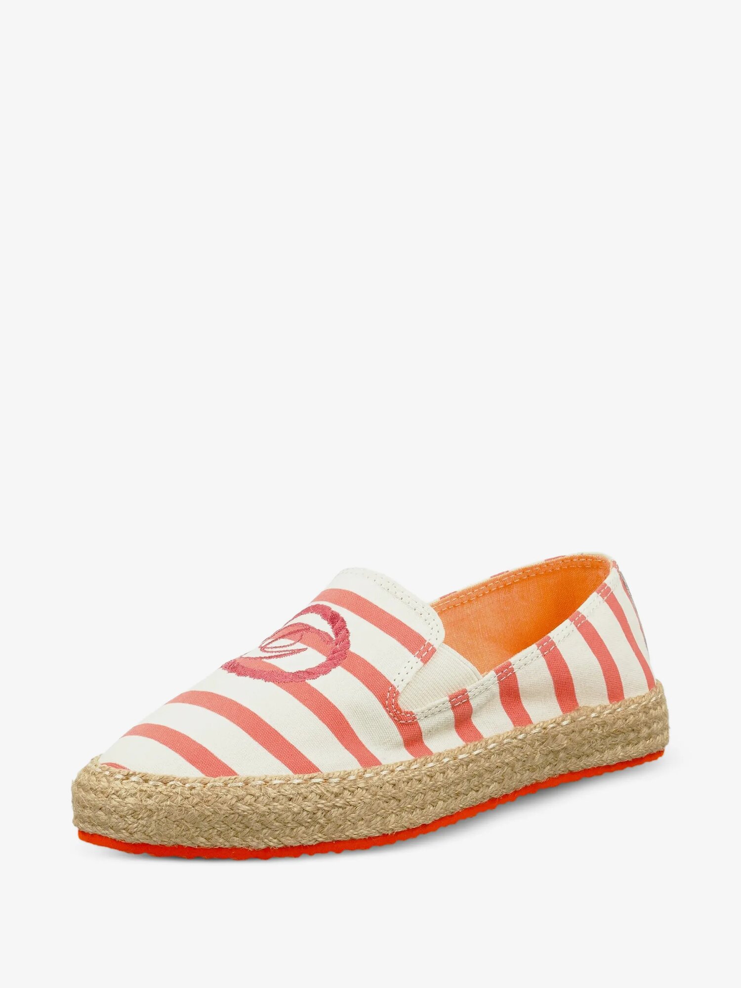 Эспадрильи GANT Striped espadrilles, размер 38, бежевый/белый — фото 1