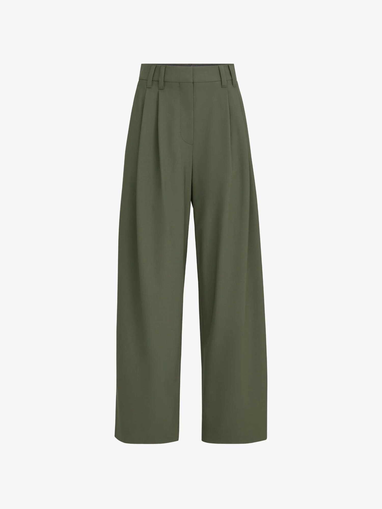 Брюки Tropical luxury wool tailored trousers with Monili