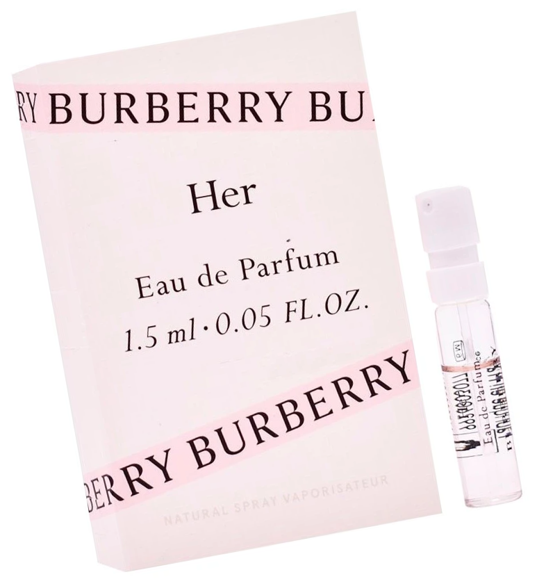 Женская парфюмерная вода Барберри Хёр 1.5 мл пробник - Burberry Her