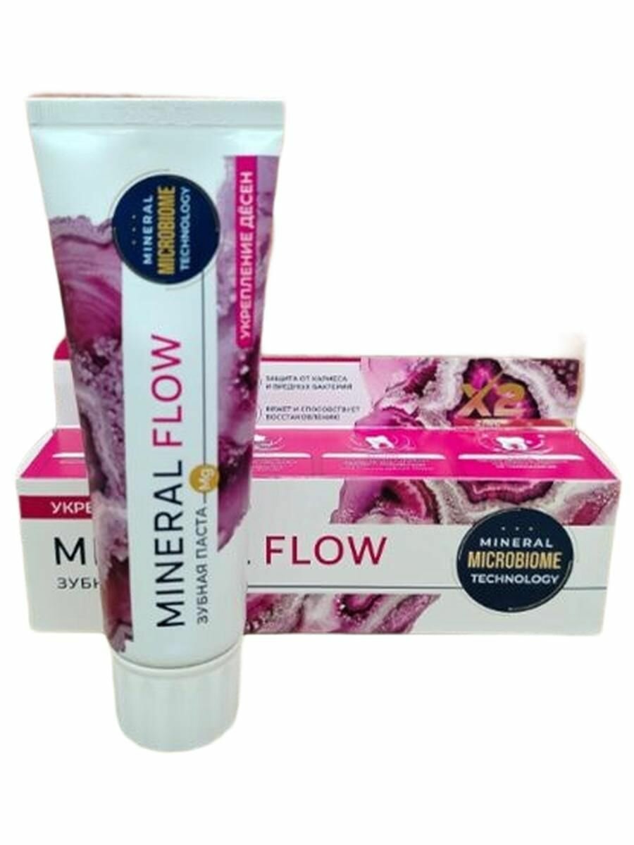 PSLAB Mineral Flow Зубная паста Укрепление десен, 100 г
