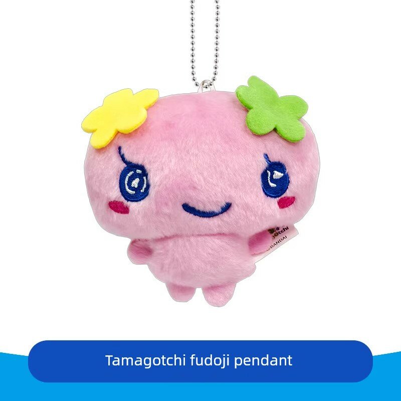 Оригинальный электронный питомец Tamagotchi от Miniso Bandai, милый плюшевый телефон-игрушка, сумка для хранения
