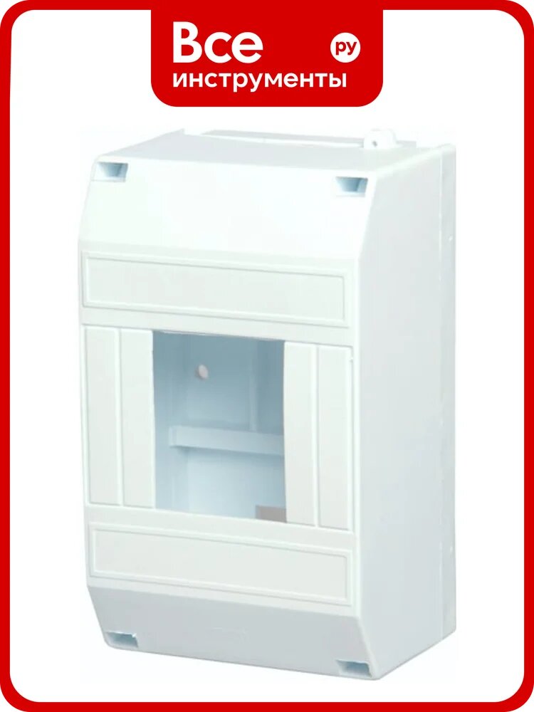 Пластиковый бокс REXANT КМПн 1/4 модуля IP20 белый 11-0114