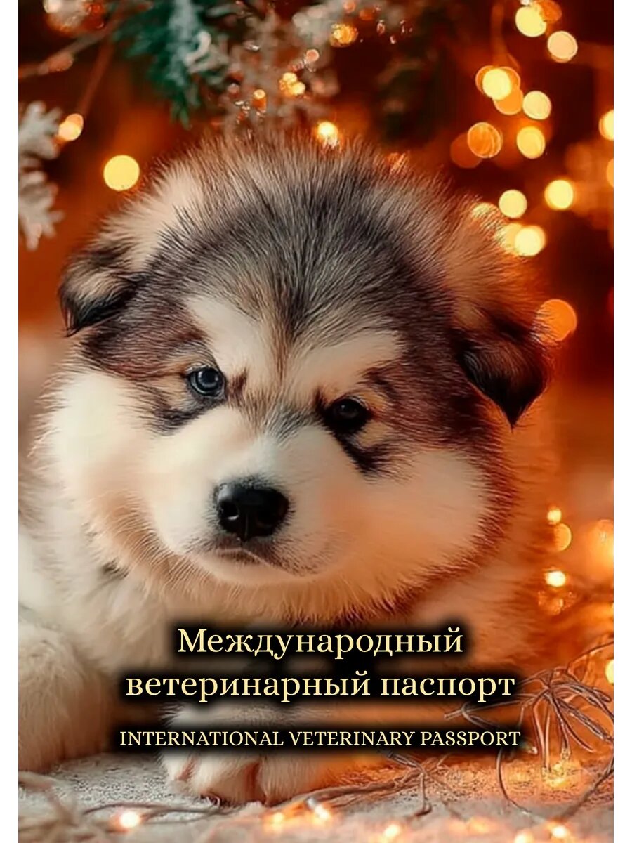 Ветеринарный паспорт с аудио-записью