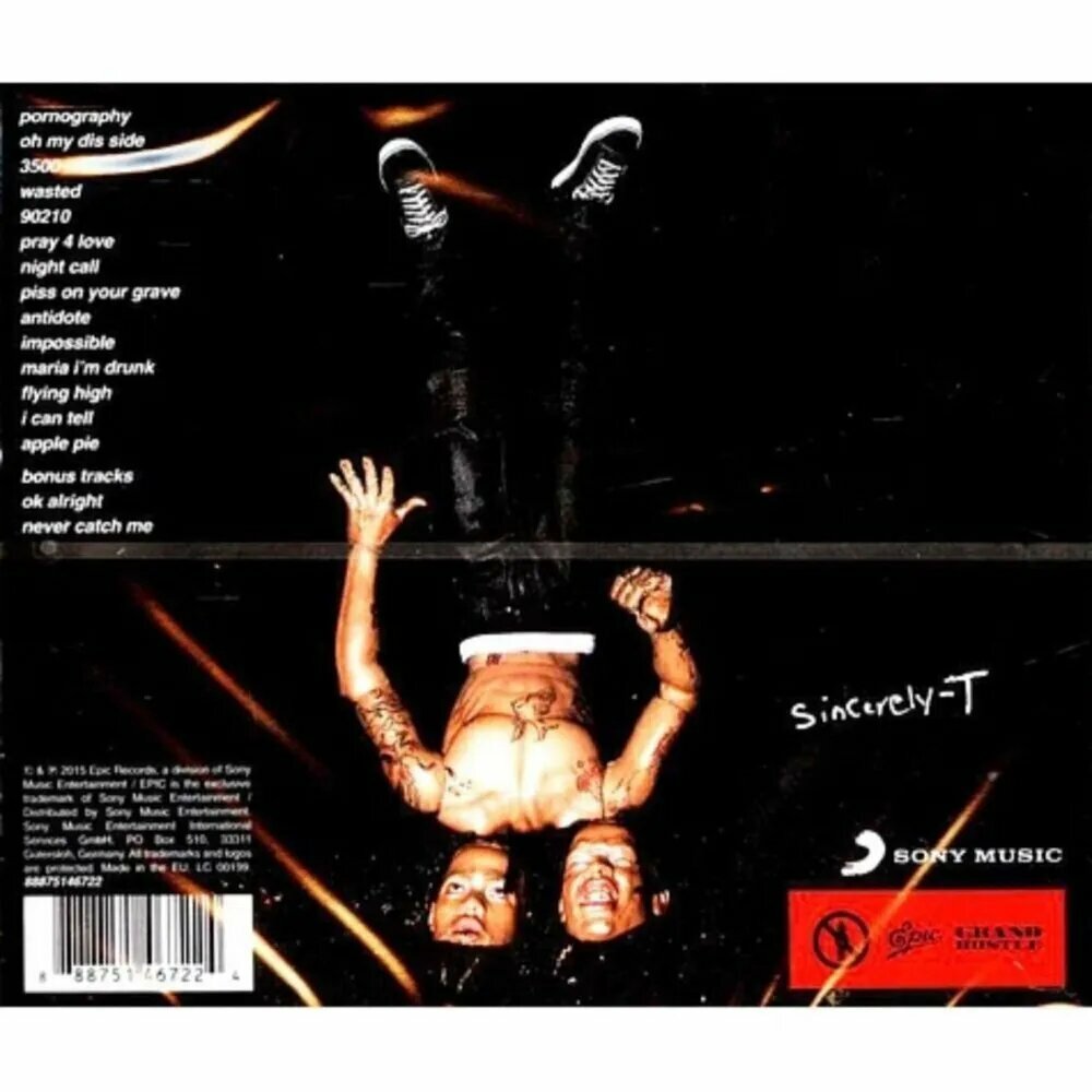Музыкальный CD Travis Scott - Rodeo (Европа, 2015, Epic, Hip Hop, Trap) — фото 1