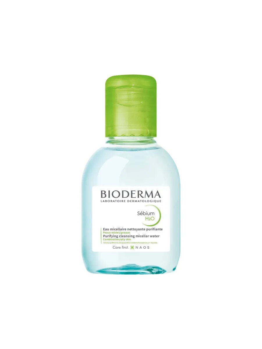 Bioderma Sebium Мицеллярная вода очищающая для жирной и проб