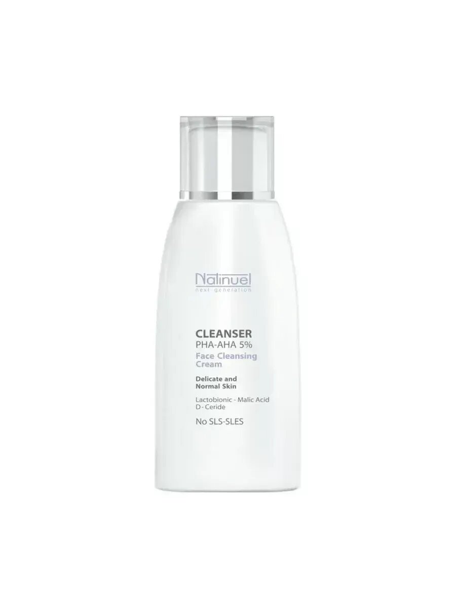 NATINUEL Cleanser PHAs-AHA 5% Очищающий гель РНА-АНА 150 мл