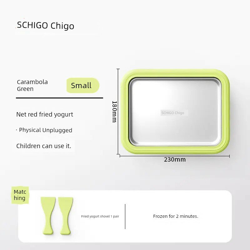 Многофункциональная машина для приготовления жареного йогурта Chigo, бытовая машина для приготовления мороженого из