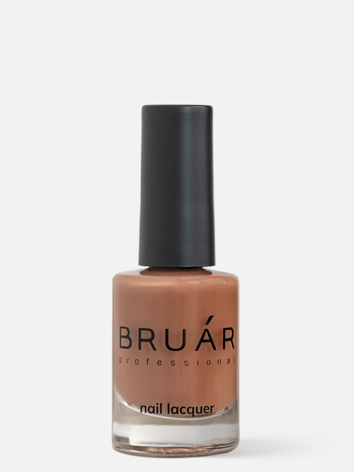 Лак для ногтей Bruar Professional Бежево-коричневый Мокко 090, 11 мл