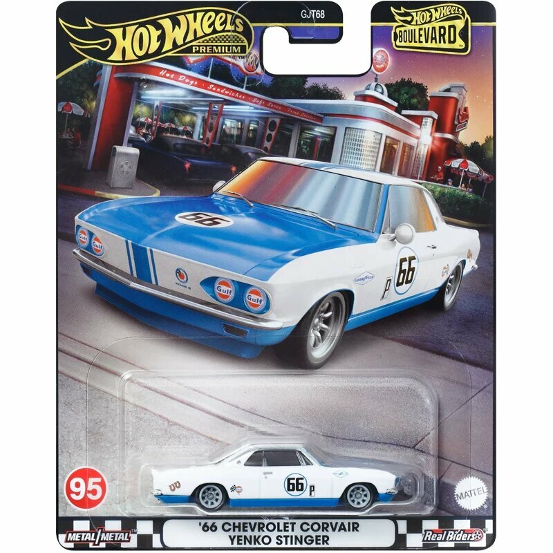 Модель автомобиля серии Windfire Garden Avenue, Шевроле Корвейр, 1:64, алюминиевая игрушка, коллекционная