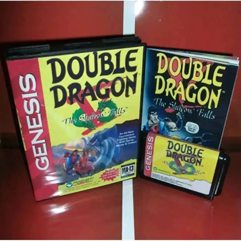 Игровая карта Double Dragon 5 US Shell для Sega Mega Drive