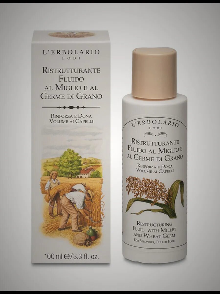 LERBOLARIO Restructuring Fluid with Millet and Wheat 100 мл