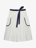 Юбка Prada Slubbed Toile, размер 42, белый