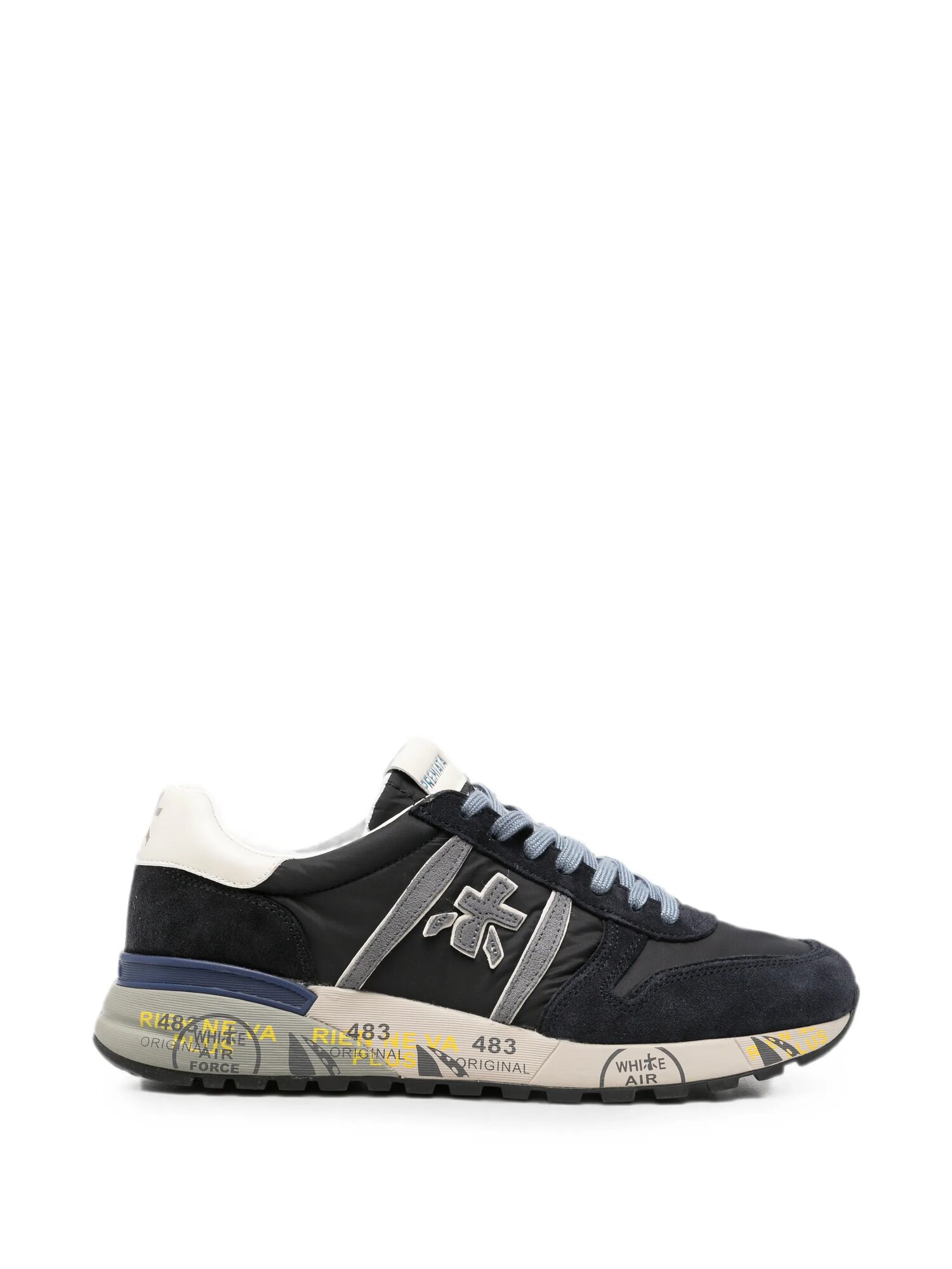 Кроссовки Lander logo-patch sneakers