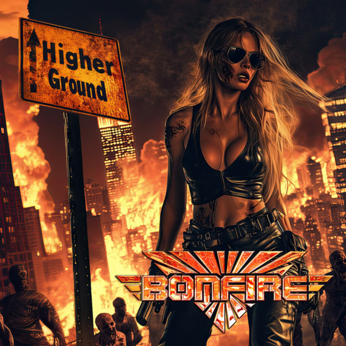 Компакт-диск Bonfire — Higher Ground (RU)(CD) — фото 1