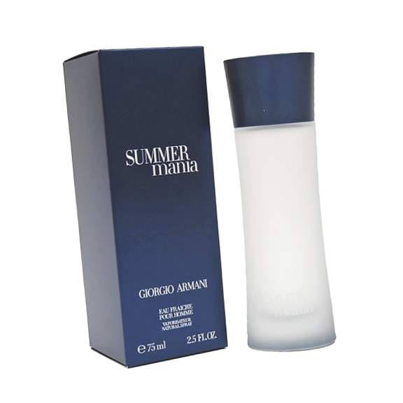 Pour Homme Giorgio Armani Summer Mania Eau Fraiche - туалетная вода 75 мл / Саммер Мания