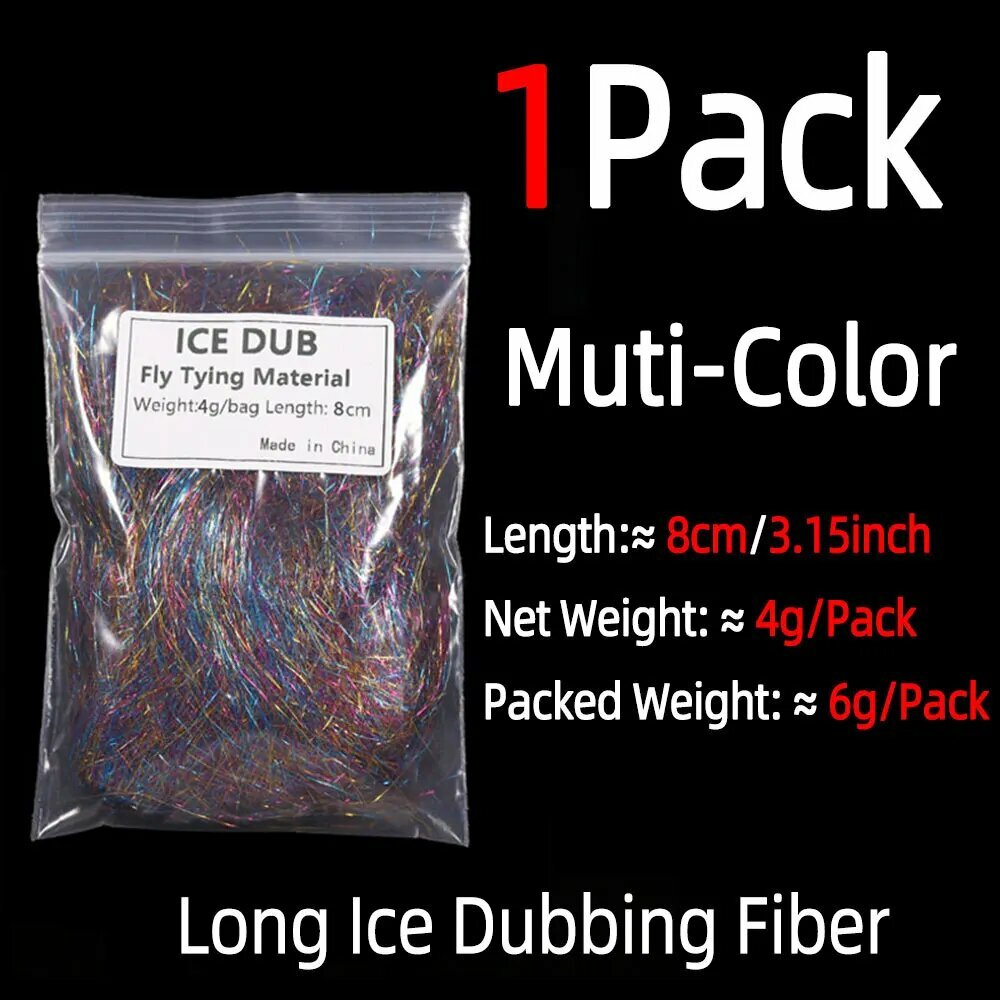 Длинный ледяной дубинг, 8 см, 1Pack Muti-Color