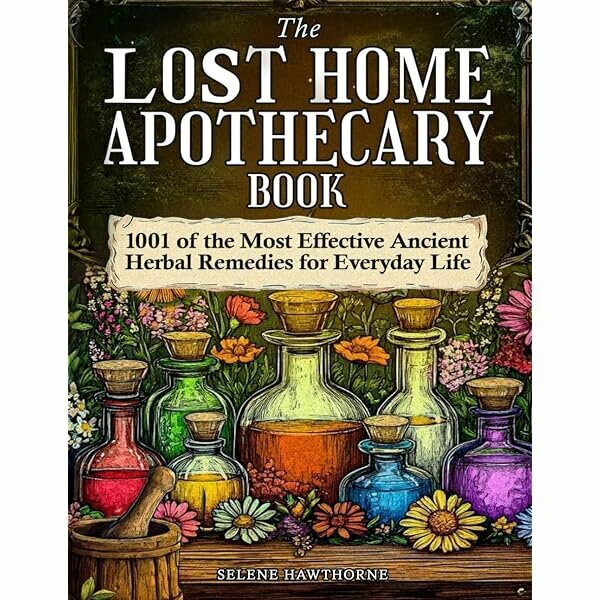 The Lost Home Apothecary Book: 1001 of the Most Effective Ancient Herbal Remedies for Everyday Life，Reprinted paperback book