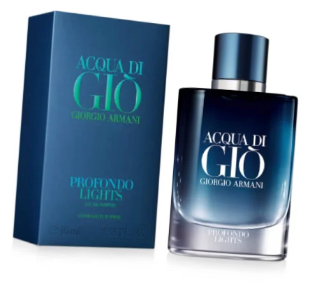 Мужская парфюмерная вода Acqua Di Gio Profondo Lights 40 мл / Аква Ди Джио Профондо