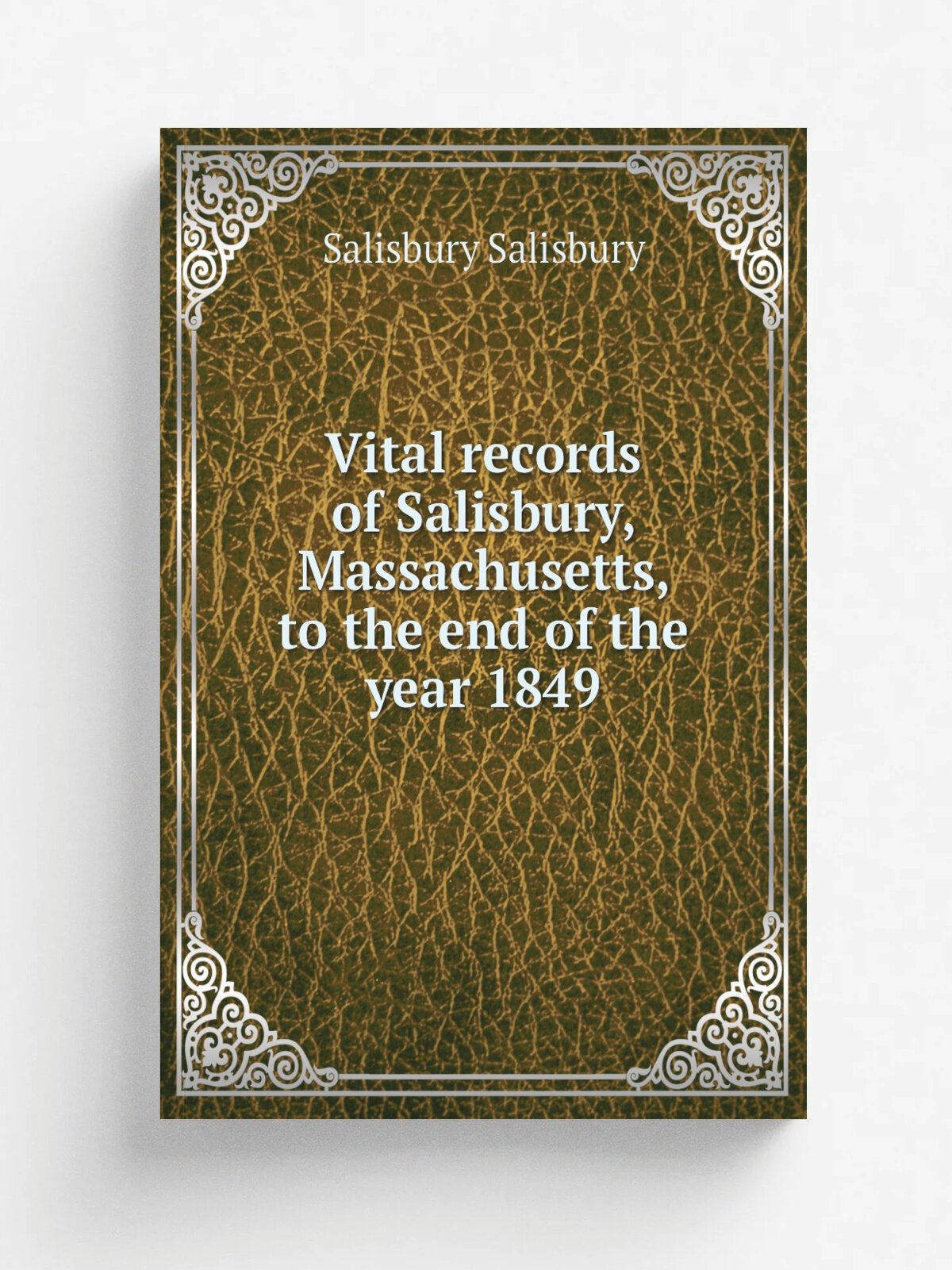 Vital records of Salisbury, Massachusetts, to the end of the year 1849