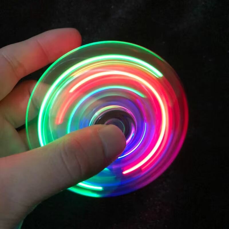 Классический спиннер / Finger Spinner / Спиннер классический светящийся в темноте