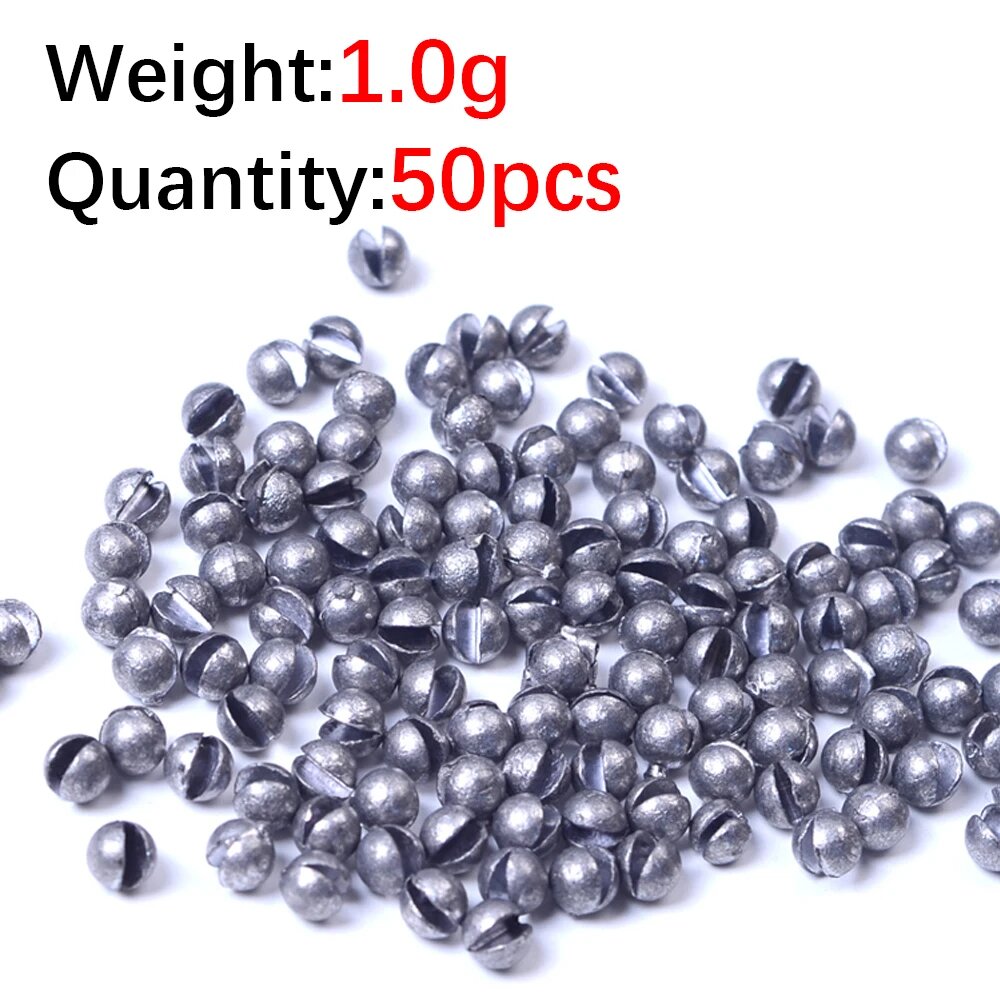 Грузила свинцовые 1.0g, 50pcs