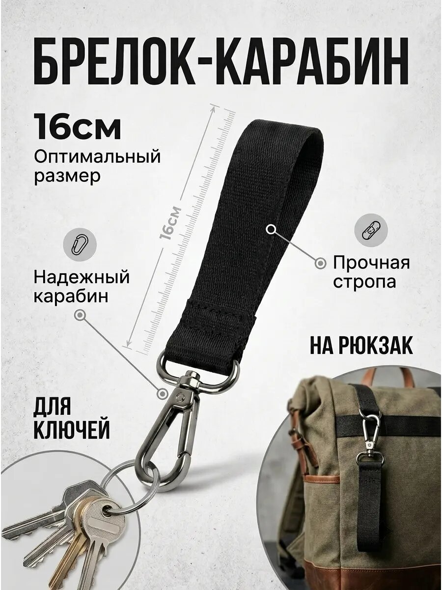 Брелок-карабин