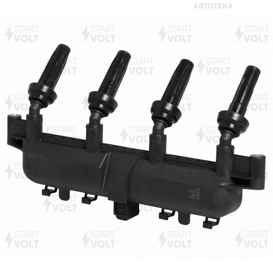 Катушка зажигания для а/м Peugeot 206 (98-) 1.4i KFX (без обр. связи) (SC 20206) STARTVOLT SC20206