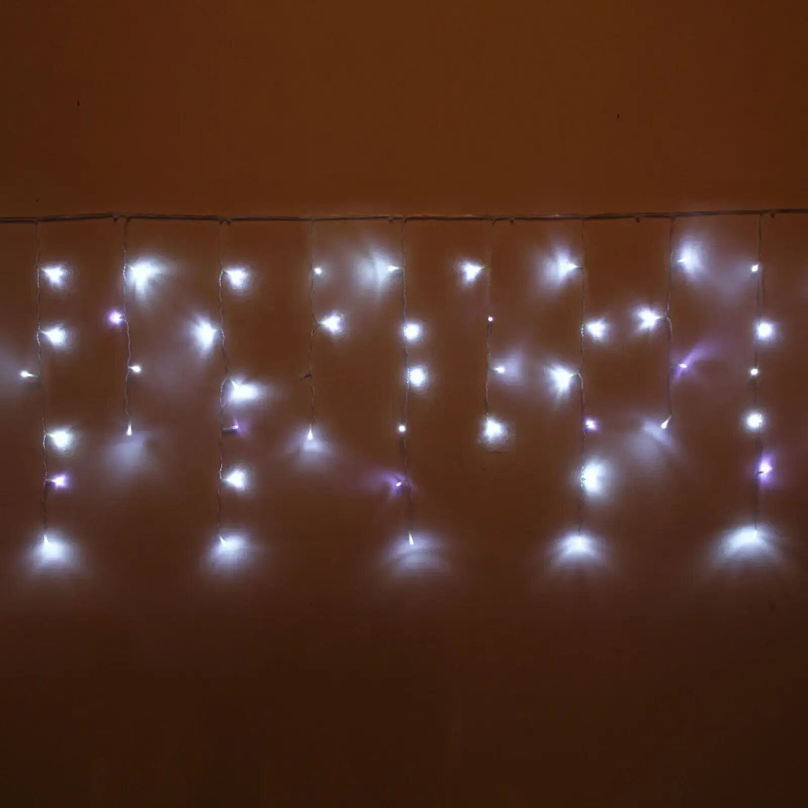 Гирлянда для дома бахрома «Мерцание» ш3м* в30/50 см 120 LED, IP-20, Белый (возм. соединения)