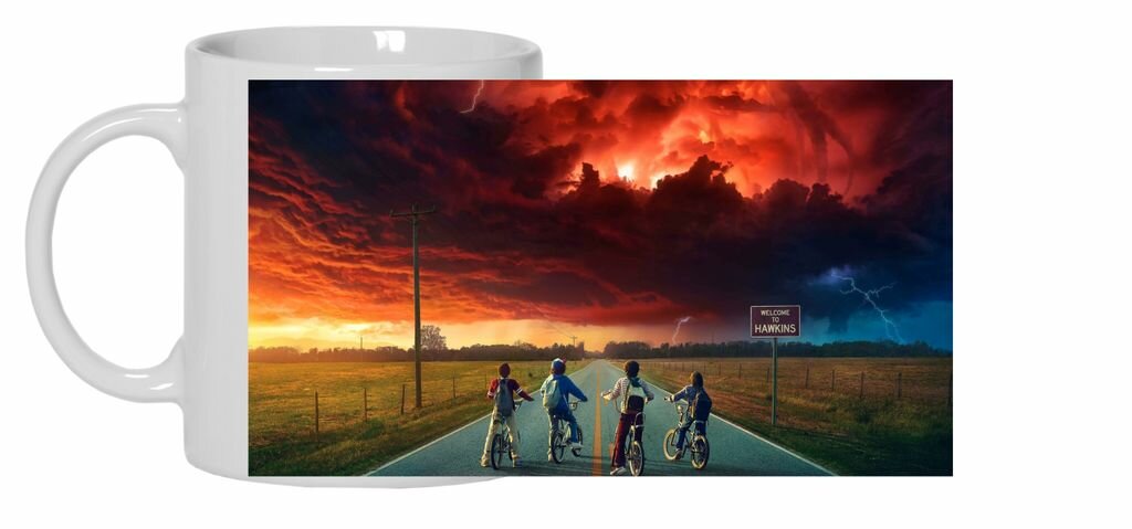 Кружка Очень странные дела, Stranger Things №5, Обычная