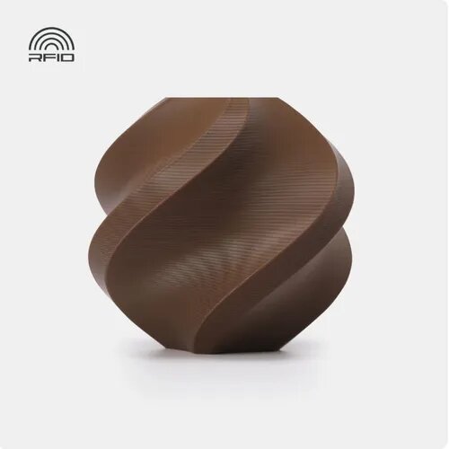 Bambu Lab PLA Basic пластик для 3D принтера 1,75 мм 1 кг на катушке (какао)