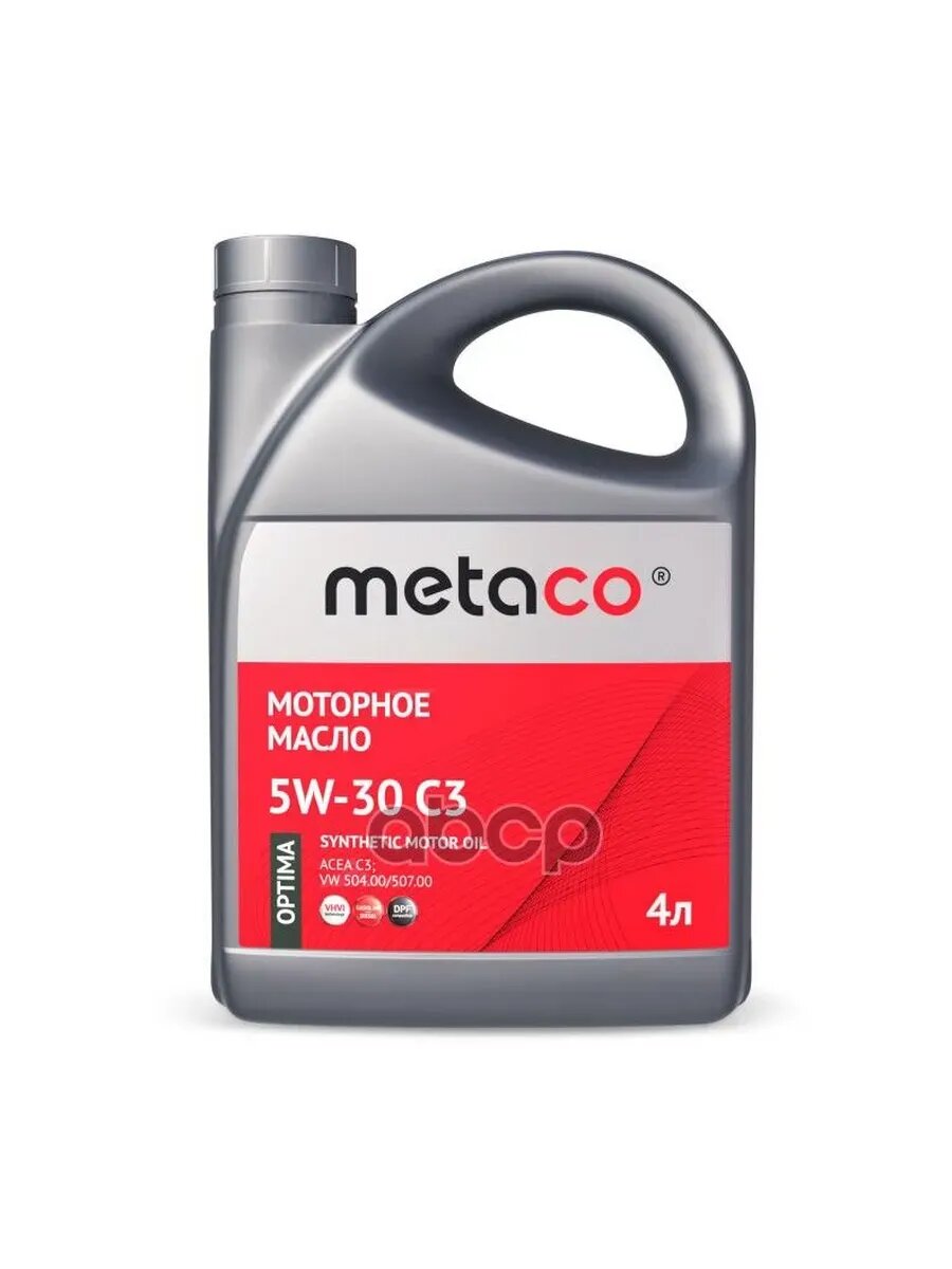 Metaco Optima 5W30 C3 4л масло моторное 88812050004