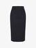 Юбка GIVENCHY Pinstripe-pattern wool midi skirt, размер 40, blue
