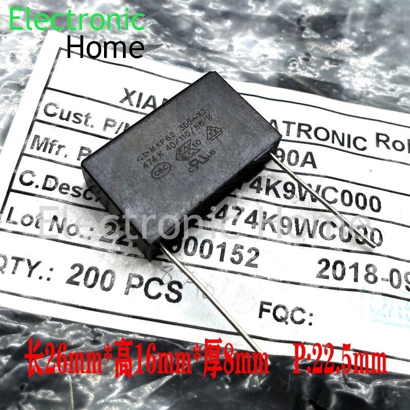 Конденсаторы Xiamen Farah MKP62 0,47 мкФ