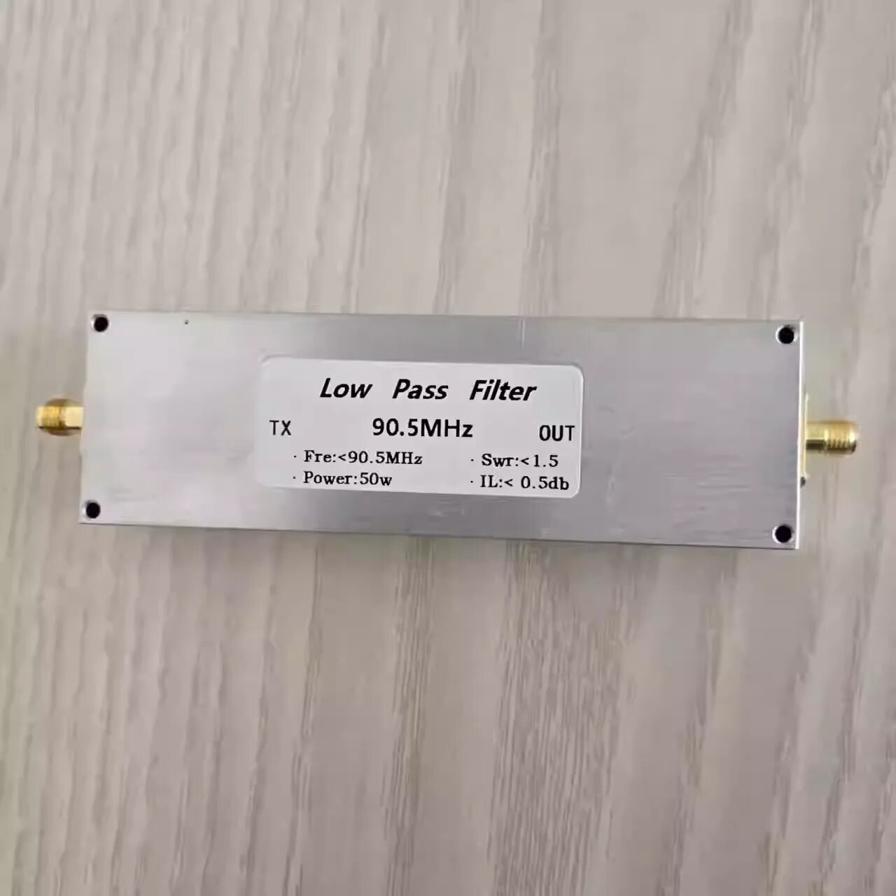 LPF-90.5M-50WSMA низкочастотный фильтр 50Вт