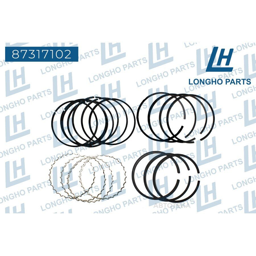 Кольца поршневые комплект DAEWOO NEXIA/LANOS LONGHO 87317102