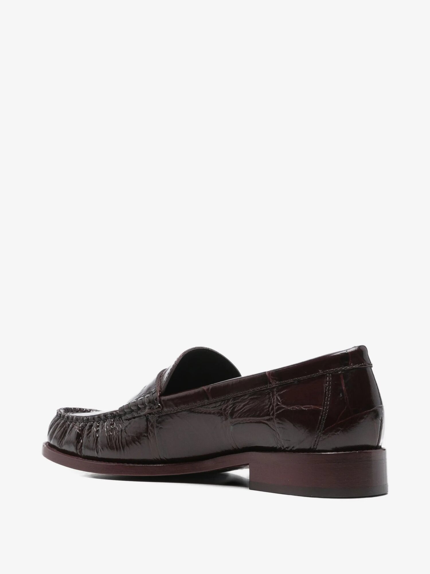 Лоферы PARIS TEXAS Penny leather loafers, размер 41, красный — фото 1