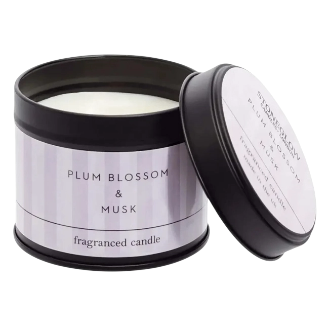 Стоунглоу Цветок Сливы и Мускус свеча для дома 180 гр - Stoneglow Plum Blossom and Musk
